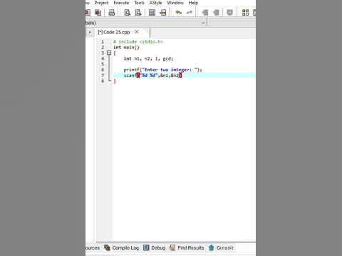 GCD. using for loop and if statement#c#developer#programming#trading#code - YouTube