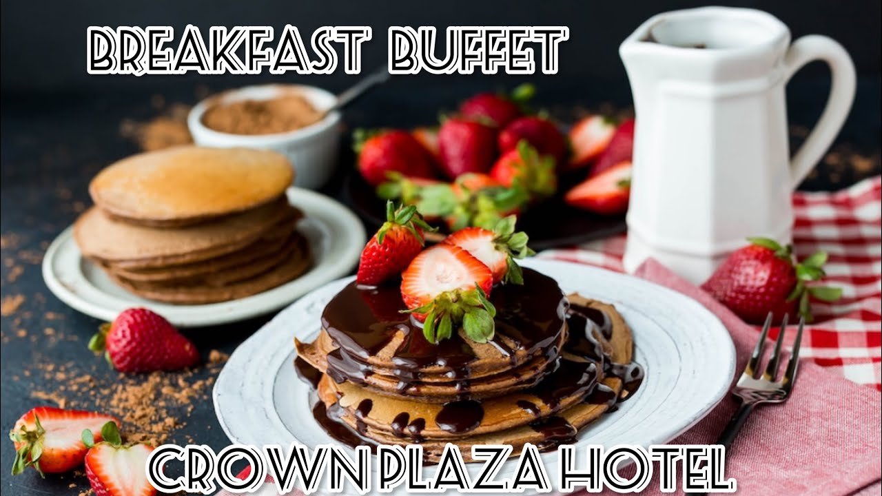 Crown plaza hotel breakfast & swimming pool #4starhotels #bestbreakfast ...