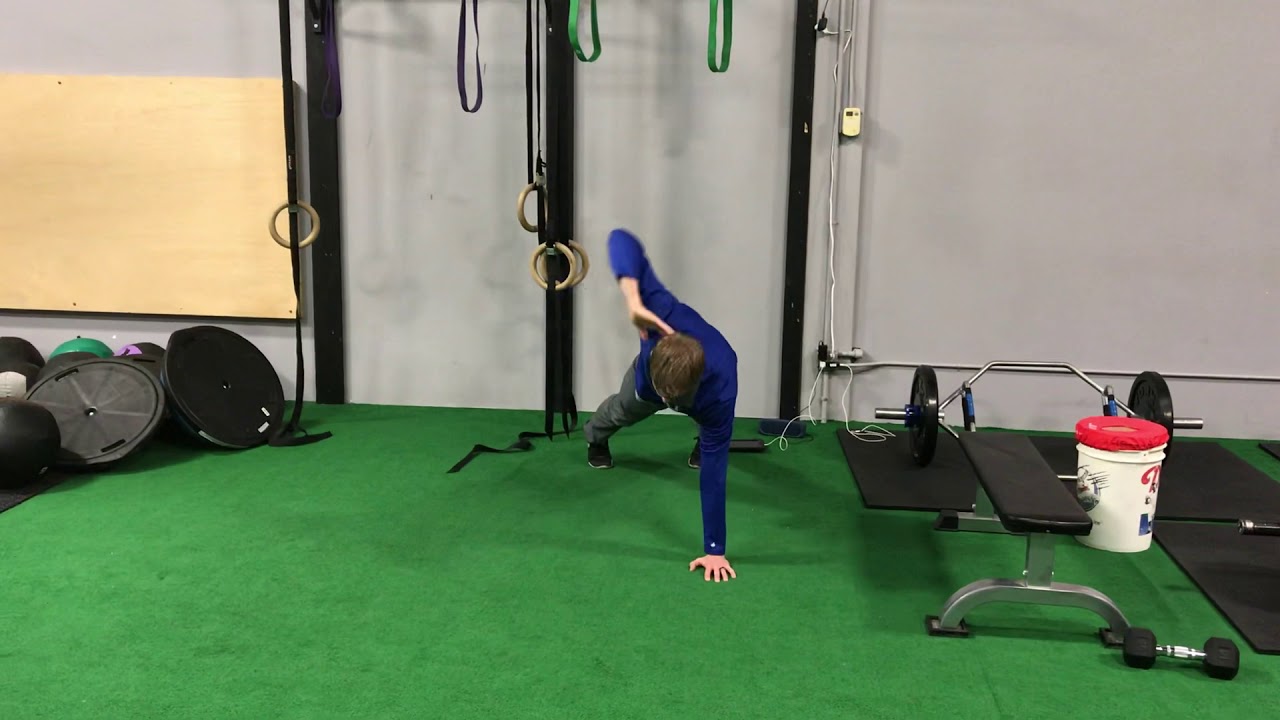 T-Spine with Reach-under from High Plank - YouTube