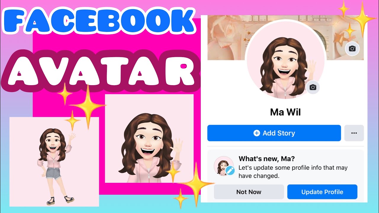 HOW TO MAKE/CREATE/EDIT FACEBOOK AVATAR ON ANDROID PHONES AND IOS ...