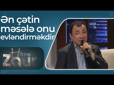 Elxan Şirinov oğlundan danışdı – Ən çətin məsələ onu evləndirməkdir – Həmin Zaur