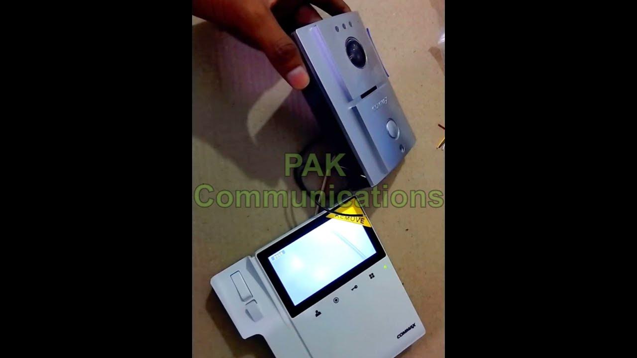 Unboxing COMMAX CDV-43K Video Door Phone - PAK Communications - YouTube