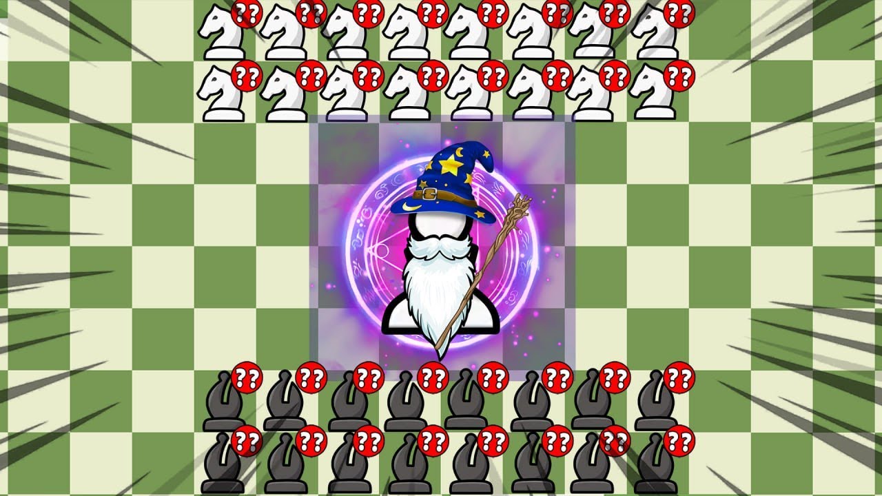 50 KNIGHT VS 50 BISHOPS, WHO WILL WIN? - YouTube