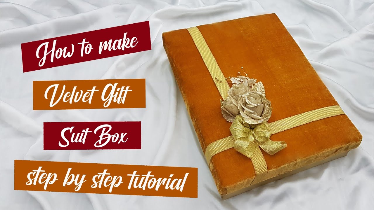 How to make gift box | DIY gift box | gift suit box | gift packing ...