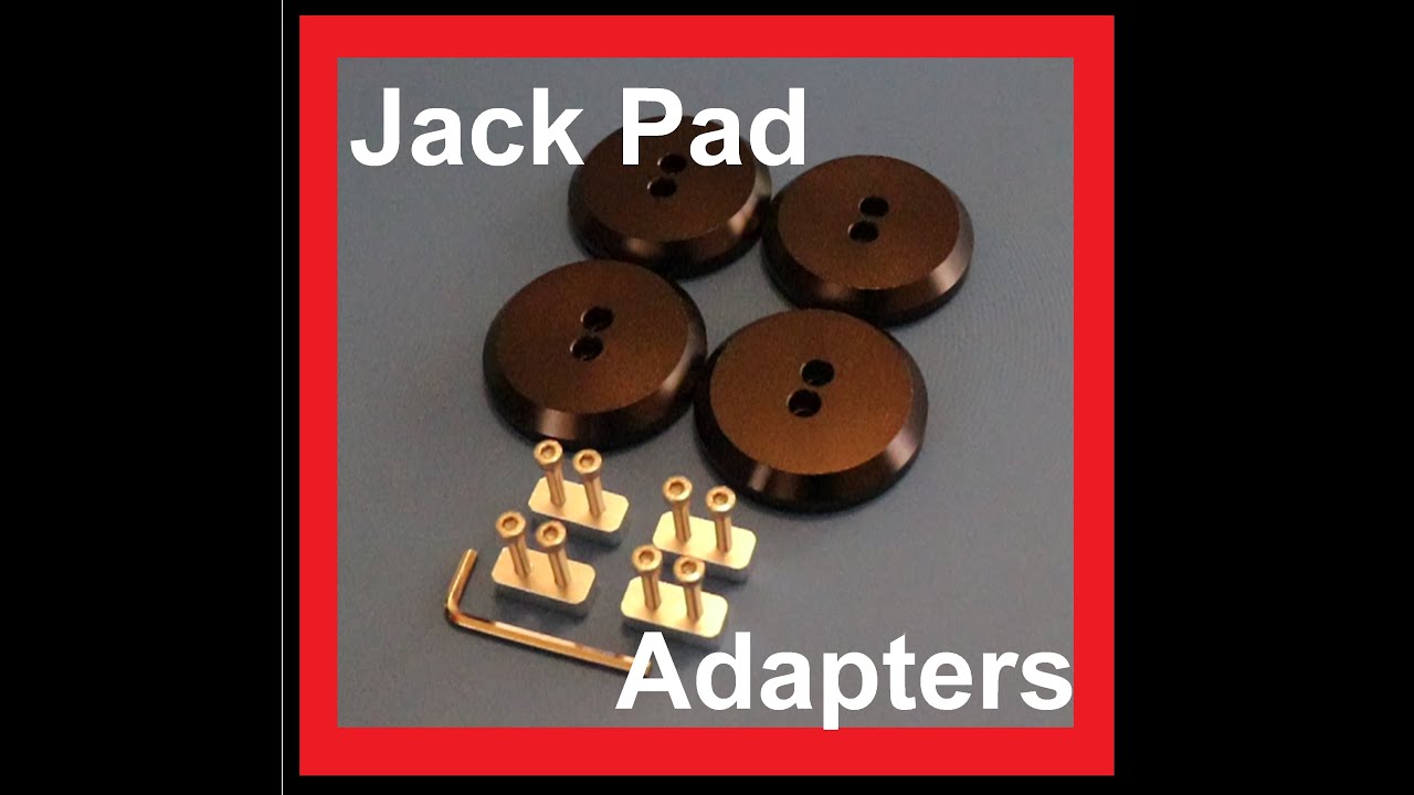 Jack point adapters installation for Porsches and Corvettes - YouTube