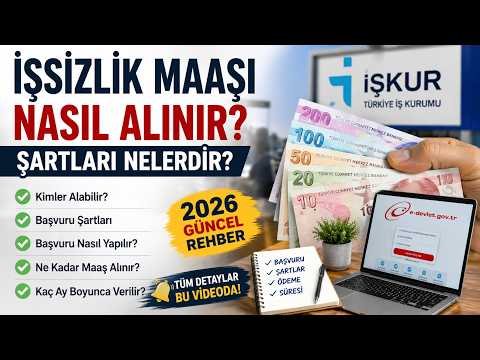 İşsizlik Maaşı Nasıl Alınır? Şartlar Nelerdir? Şartlar ve Tüm Detaylar