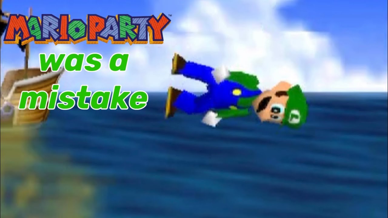 Mario Party 1 was a mistake - YouTube