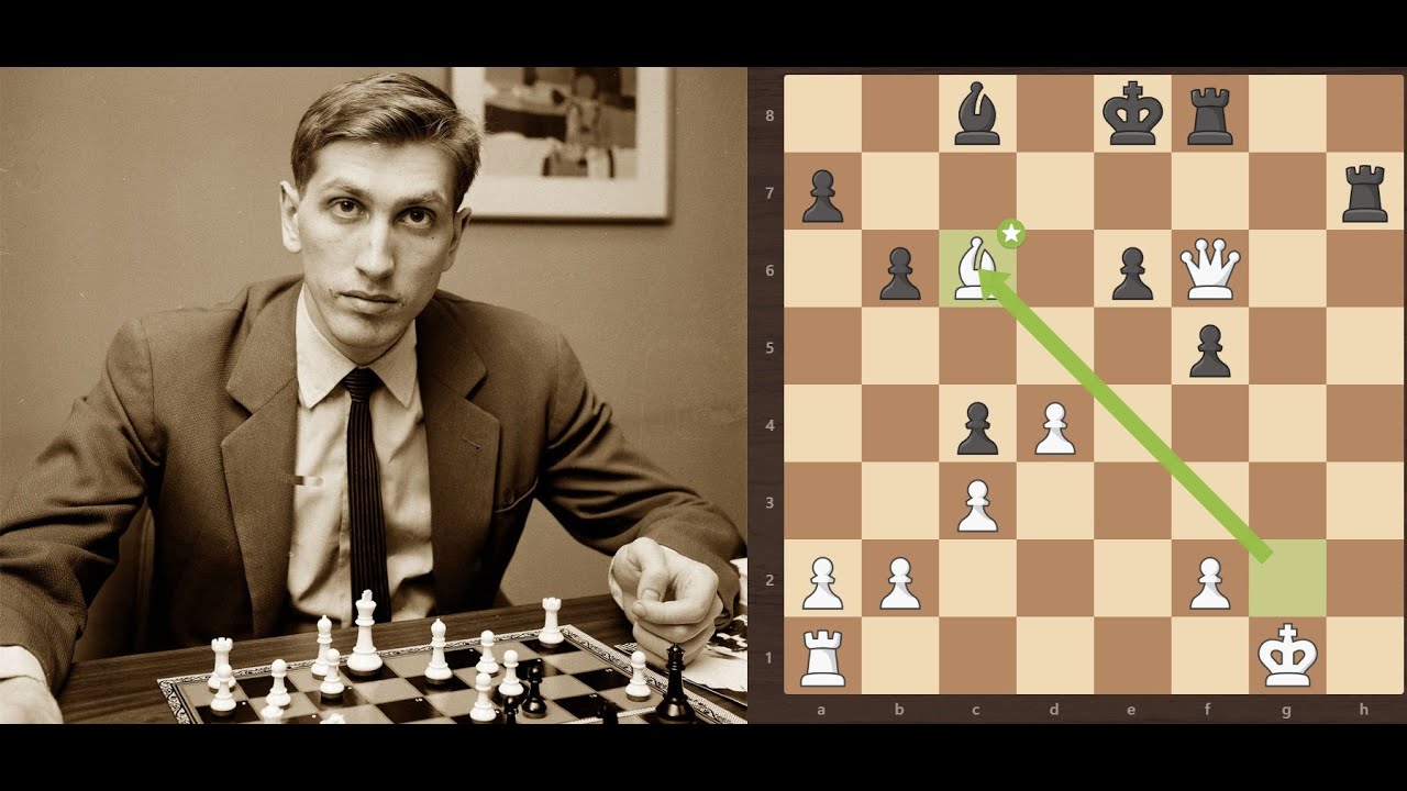 Robert James Fischer vs James Sherwin - New Jersey (1957) - YouTube