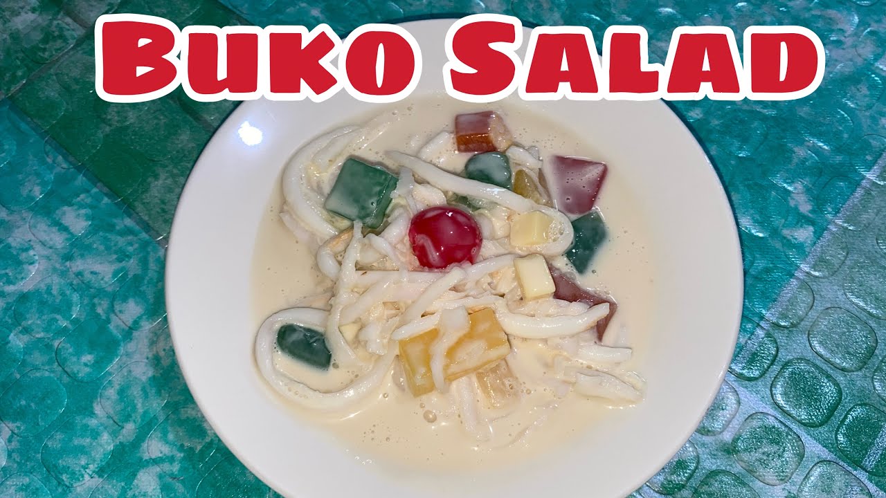 Buko Salad | Buko Fruit Salad | How to make buko salad - YouTube