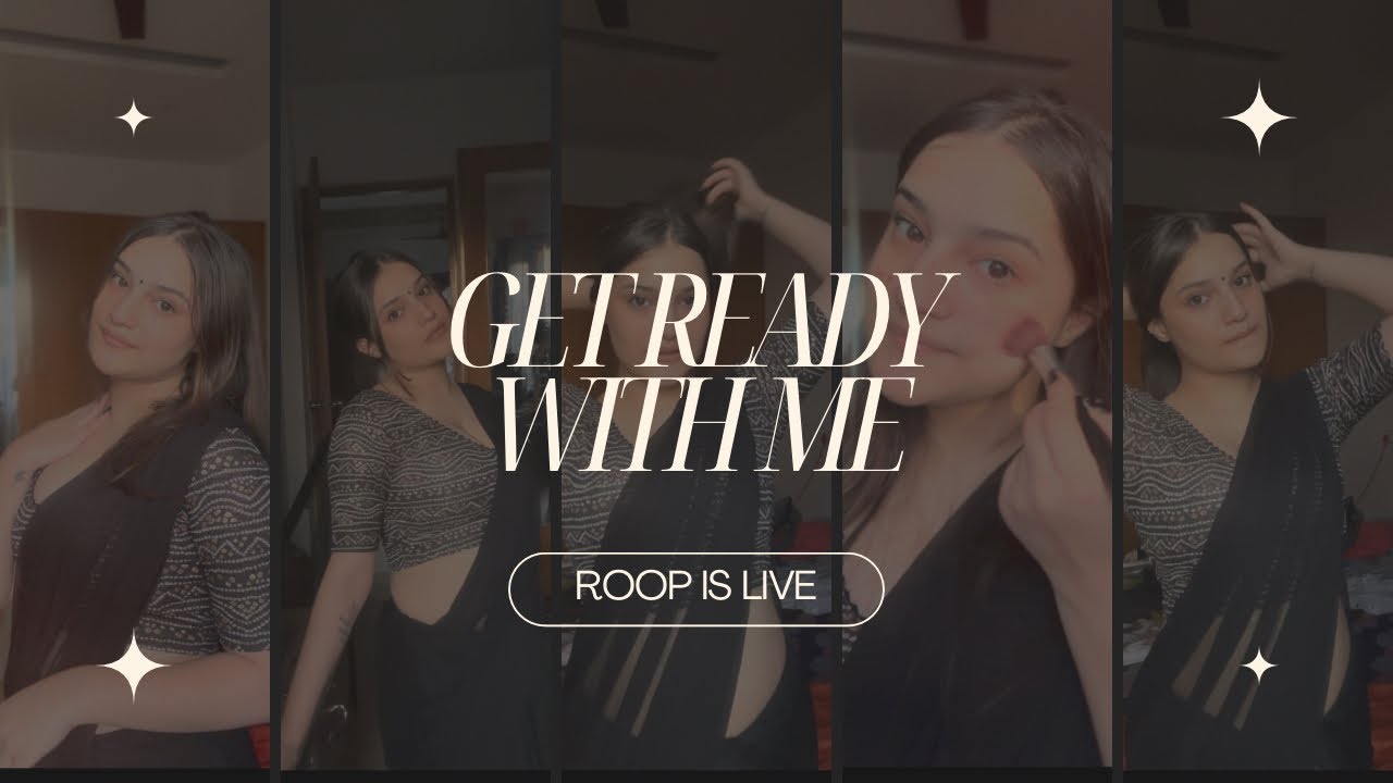 GRWM Get Ready With Me Vlog | How I get ready for my Live Stream ️ Skin ...