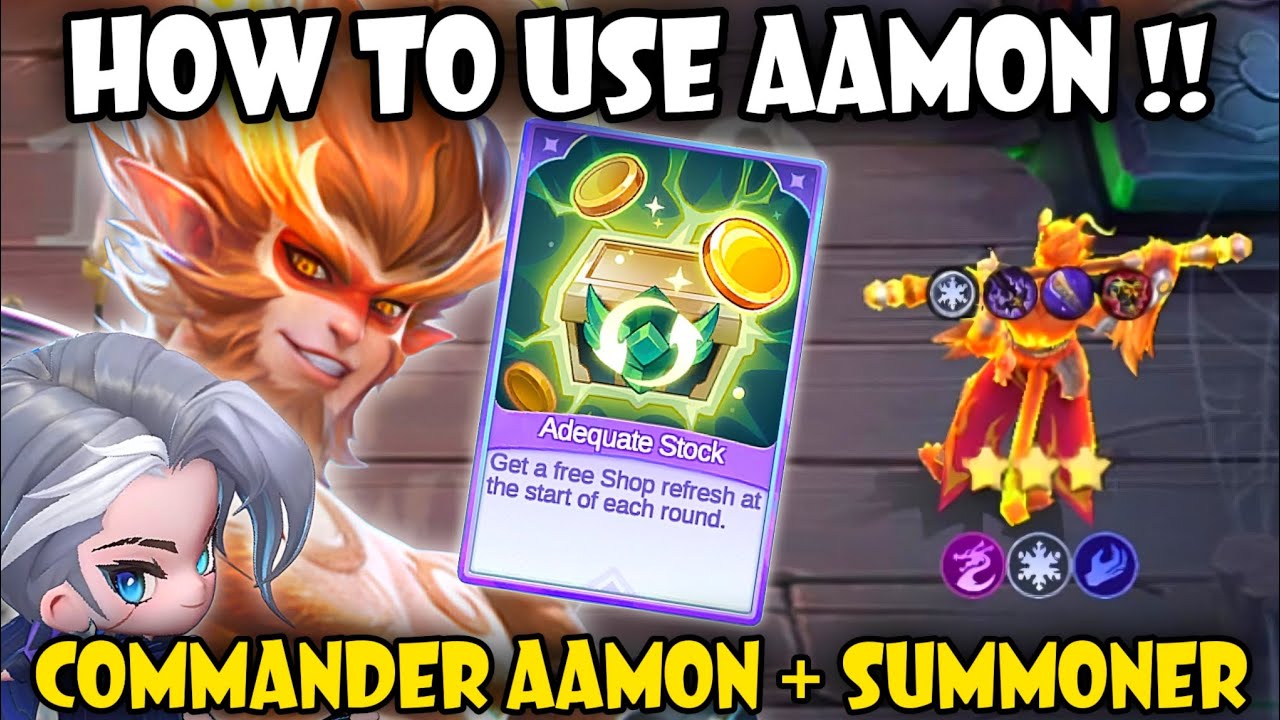 NORTHERN VALE SUN !! HOW TO PLAY AAMON + ADEQUATE STOCK !! MAGIC CHESS ...