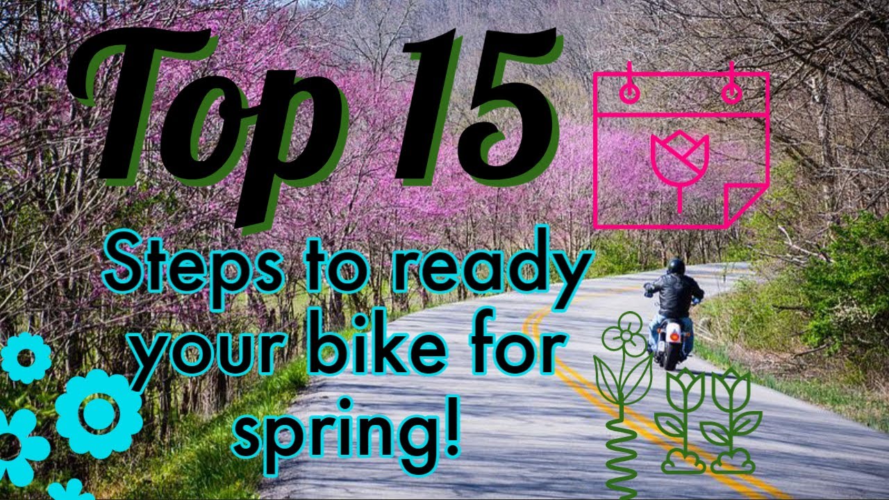 Top 15 steps to ready your bike for spring! - YouTube