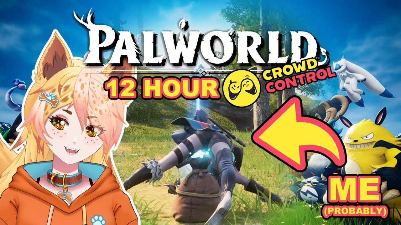 12 HOUR CROWD CONTROL STREAM! | Palworld - YouTube