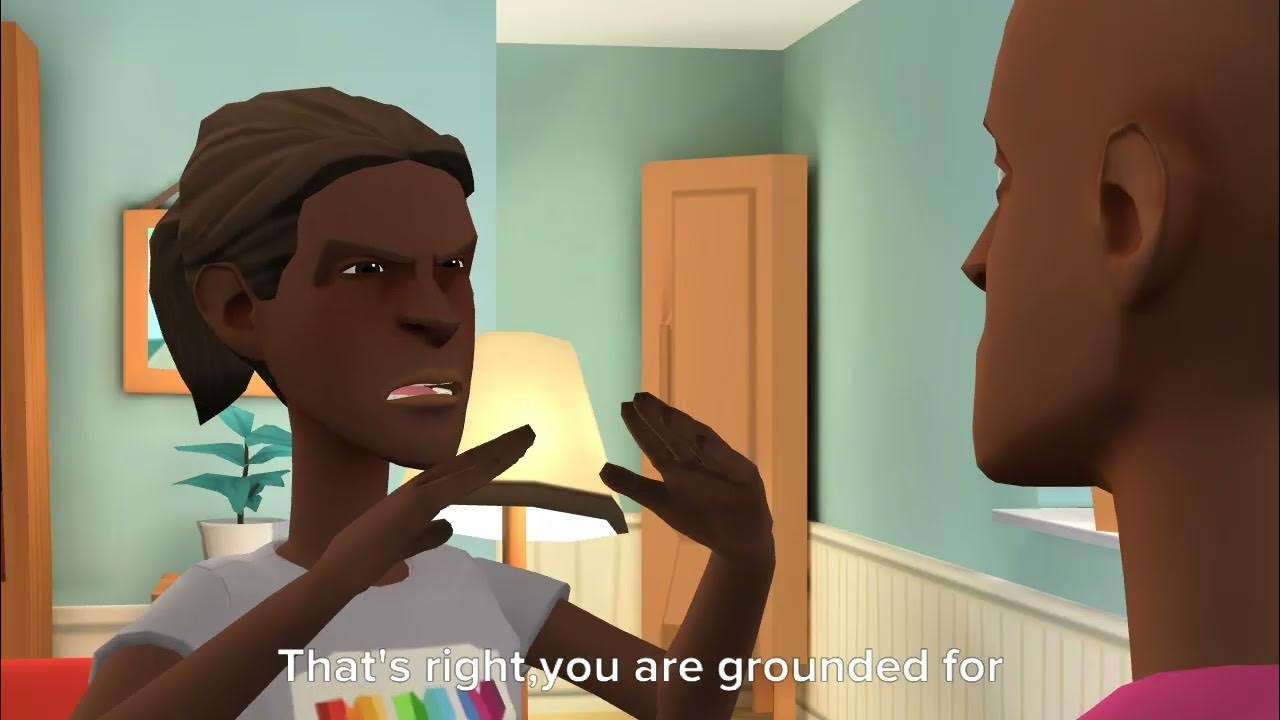 little bill gets grounded for nothing - YouTube