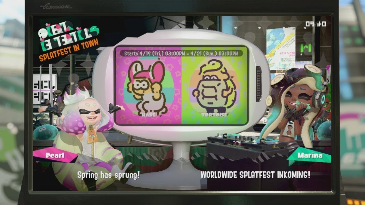 Splatoon 2 - Global Spring Fest Announcement + Gear (4/5/19) - YouTube
