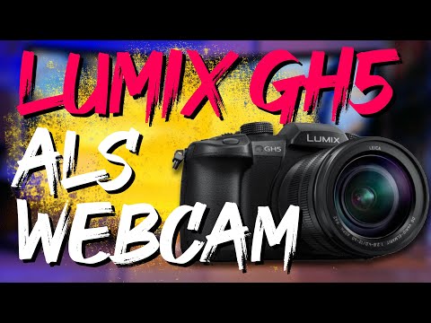 GH5 als WEBCAM via USB | Lumix Webcam Software Beta | STREAMING mit PANASONIC OHNE DONGLE