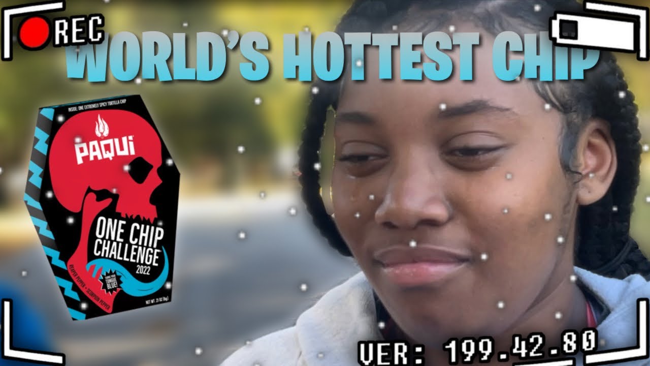 PAYING PEOPLE TO EAT THE WORLD'S HOTTEST CHIP...HE SAID ITS NOT HOT😱 ...