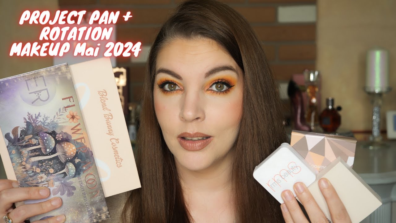 PROJECT PAN + ROTATION MAKEUP Mai 2024 : j'ai rien fini 😪 - YouTube