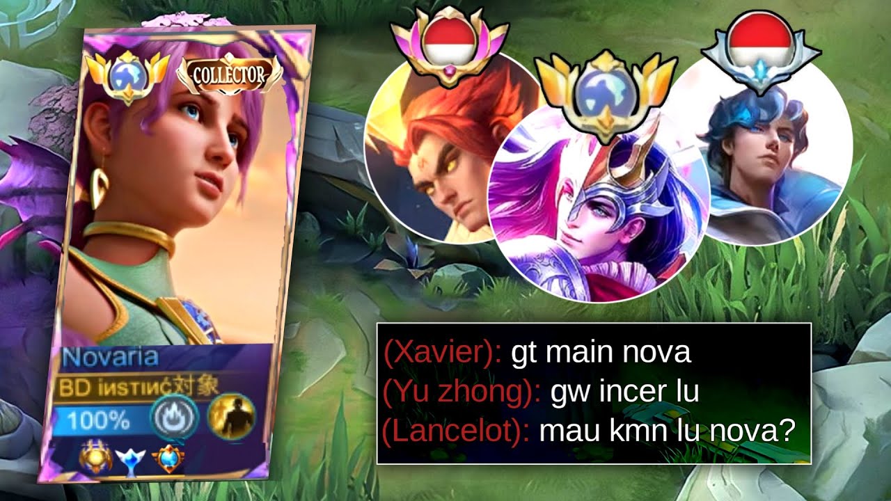 NOVARIA NEW BEST HERO!! | NEW GAMEPLAY NOVARIA TOP 1 GLOBAL || # ...