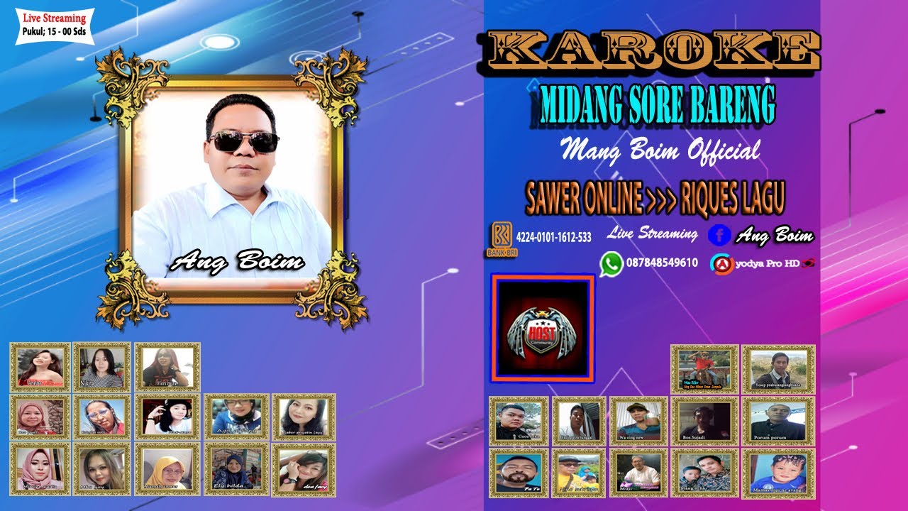 Pelabuan Patimban Voc. Ang Boim // Acara Karoke Midang Sore Bareng Mang ...