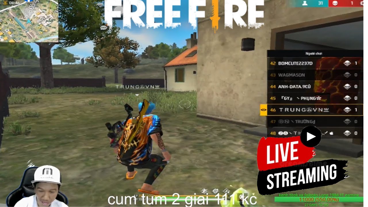 Long Tabtavee - Garena Free Fire - Long xin chào , Chu Long Gia Roi ...