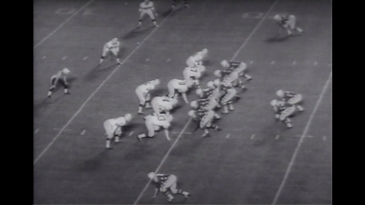 1962 Green Bay Packers Beat College All-Stars at Chicago Soldier Field ...