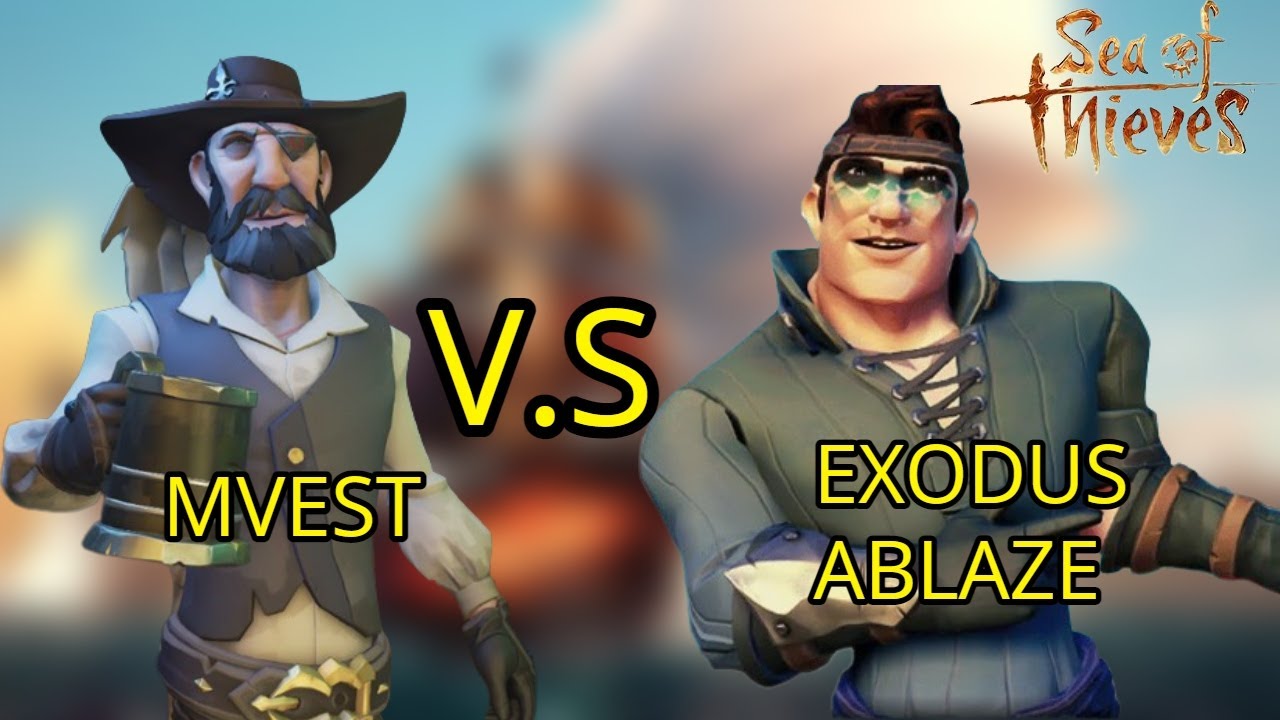 I fought EXODUS ABLAZE in Sea of Thieves! - YouTube