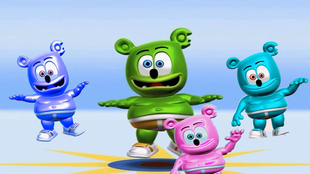 Dancing Gummy Bear OF COLORFUL 2 - YouTube
