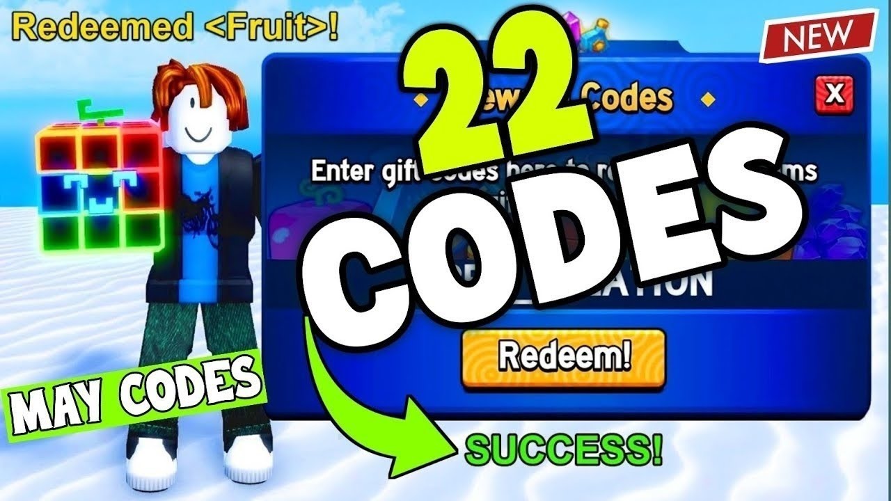 ⚠️ CODES! ⚠️ Blox Fruits Codes in May 2025 / Blox Fruits Codes 2x Exp ...