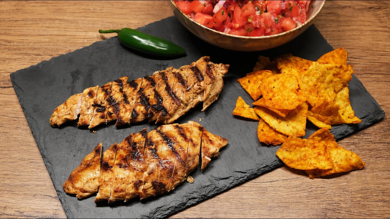Бързи и лесни мариновани пилешки гърди на грил тиган Рецепти с пилешко месо Youtube