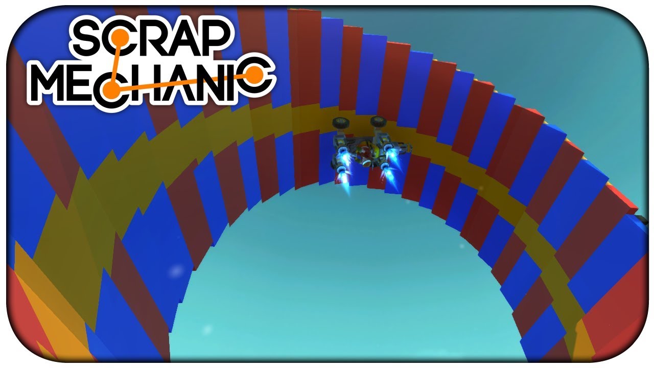 Scrap Mechanic - Construí um Loop agora só falta conseguir passar ...