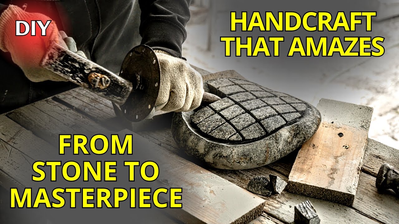 You Will Be Shocked: How an Ordinary Stone Turns Into a Unique Plate ...