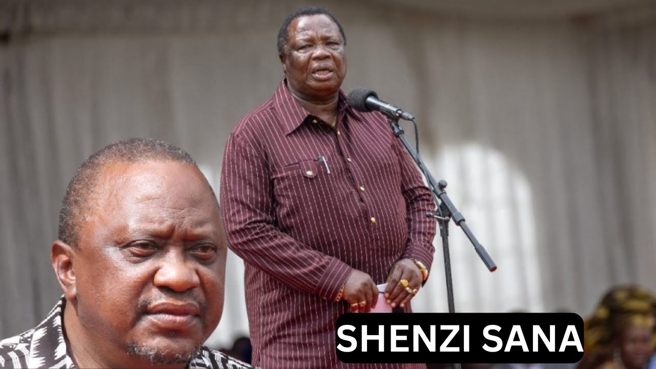 SHENZI WEWE! FRANCIS ATWOLI SHOCK UHURU KENYATTA AS HE LECTURE HIM OVER ...