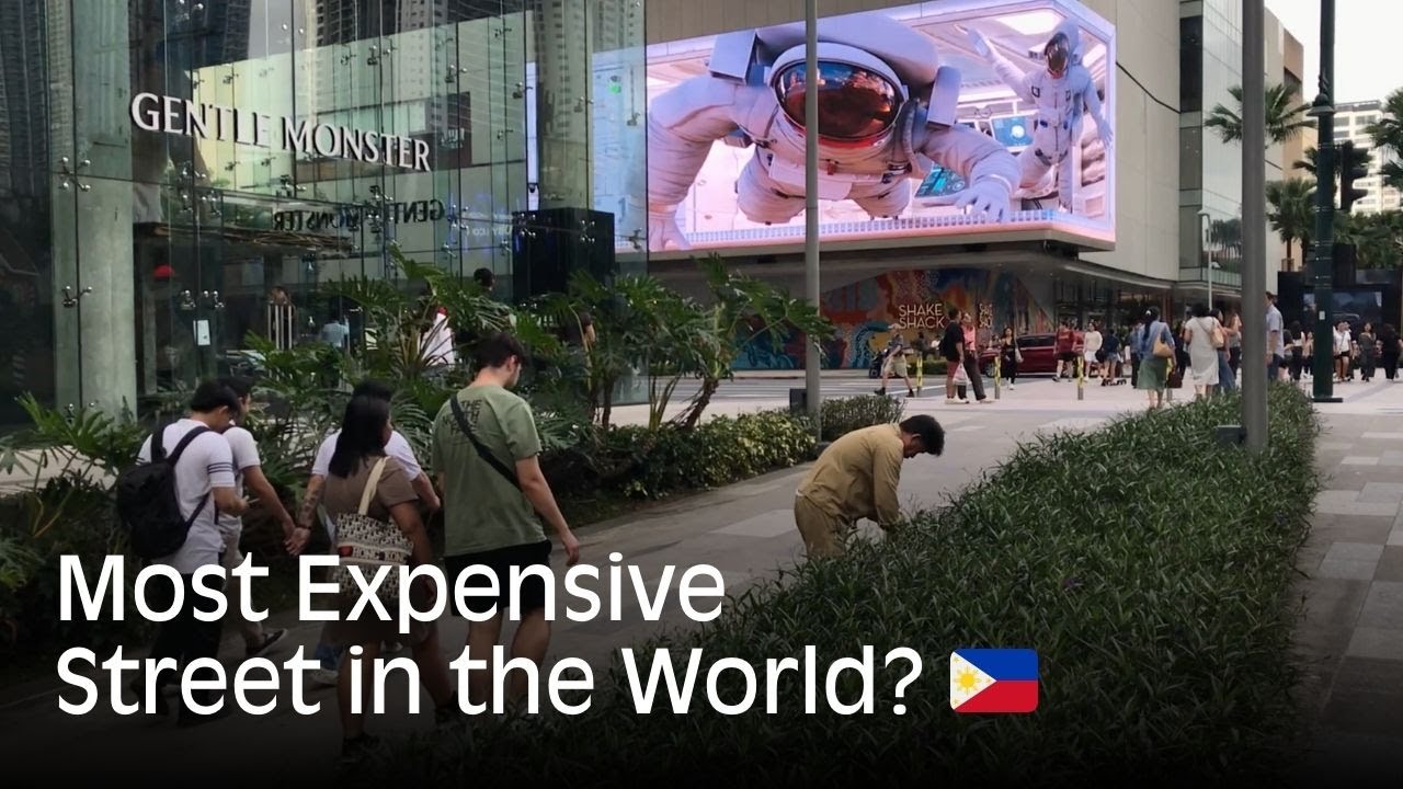 BGC High Street: Ranked Among the World's Most Expensive! 🇵🇭 - YouTube