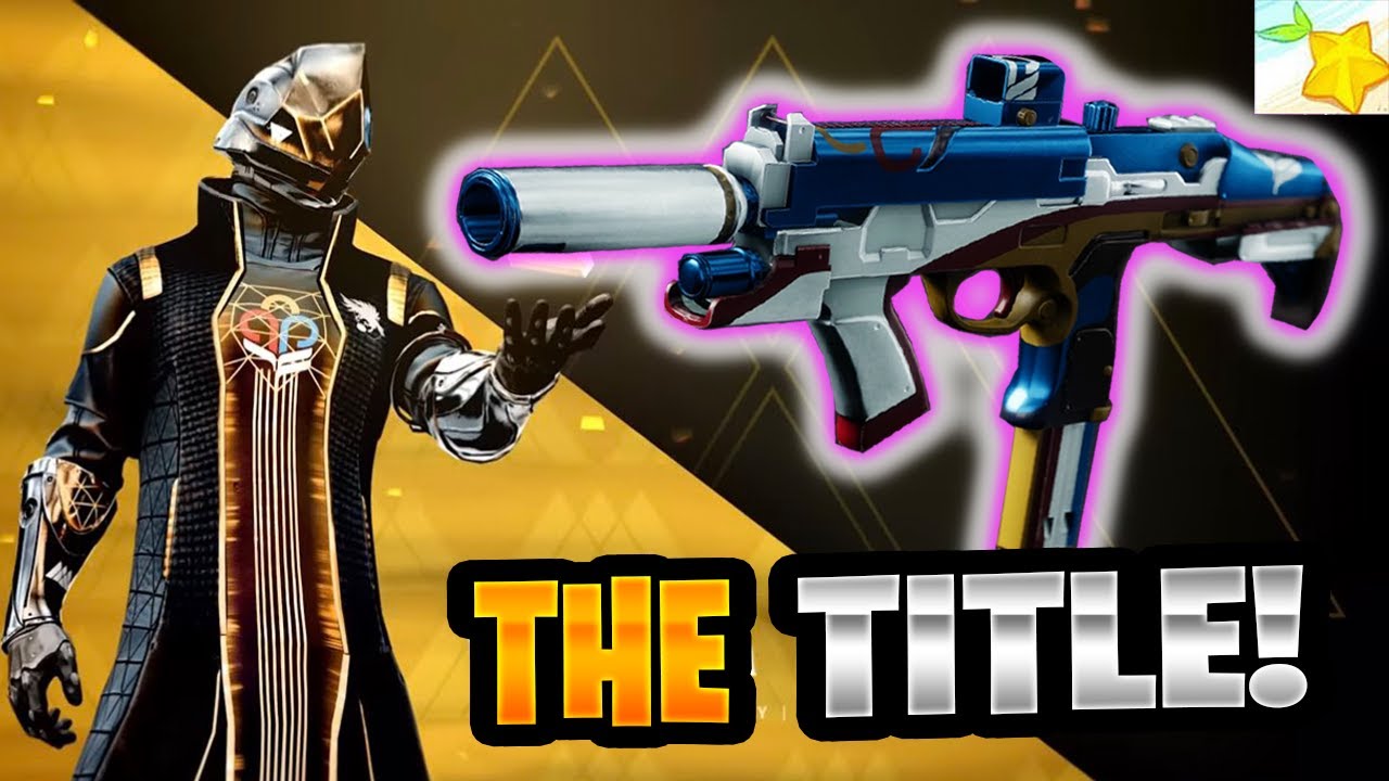 The Title SMG is nuts and insanely unique!!!! - YouTube