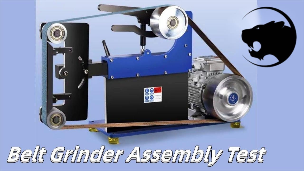 $1,000 Industrial Grade Model 2100 Belt Grinder (Belt Machine) Unboxing ...