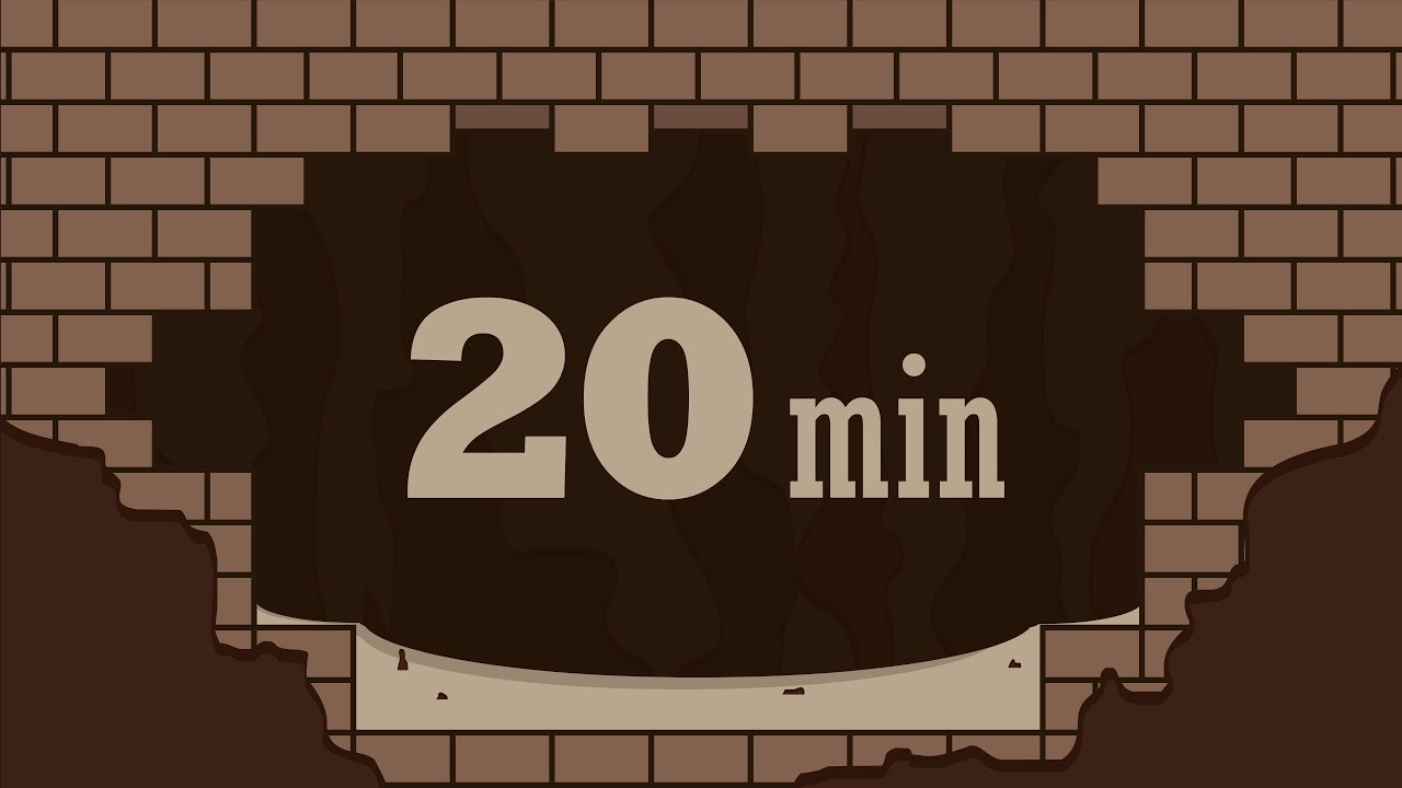 20 Minute Timer (Basic Brown) - YouTube