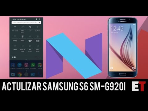 SAMSUNG S6 SM-G920I COMO ACTUAIZAR A ANDROID 7.0 NOUGAT | EuTorres ...