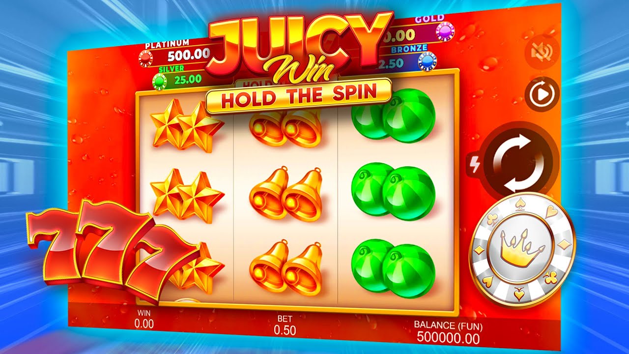 Juicy Win Hold The Spin - slot machine trailer - YouTube