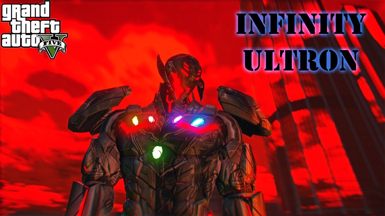 GTA 5 - Infinity Ultron (MCU Concept) Gameplay - YouTube