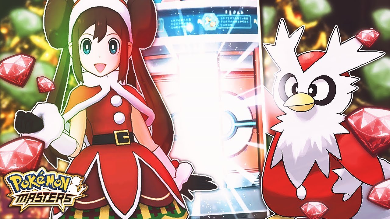 10K GEMS!! INSANE NEW HOLIDAY ROSA! - Pokémon Masters (Pokemon Mobile ...