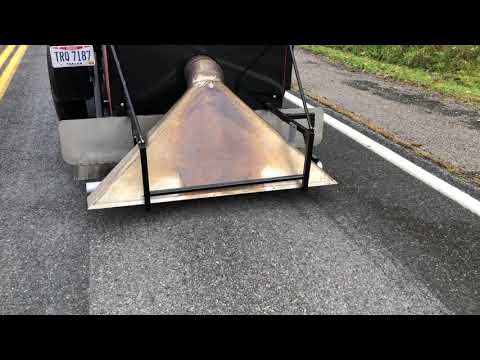 New 60" wide Jet dryer, pavement dryer, striping dryer - YouTube