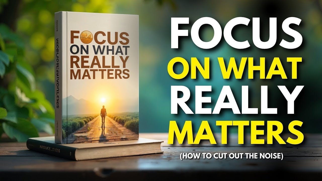 Focus on What Really Matters & How To Cut Out The Noise | Audiobook ...