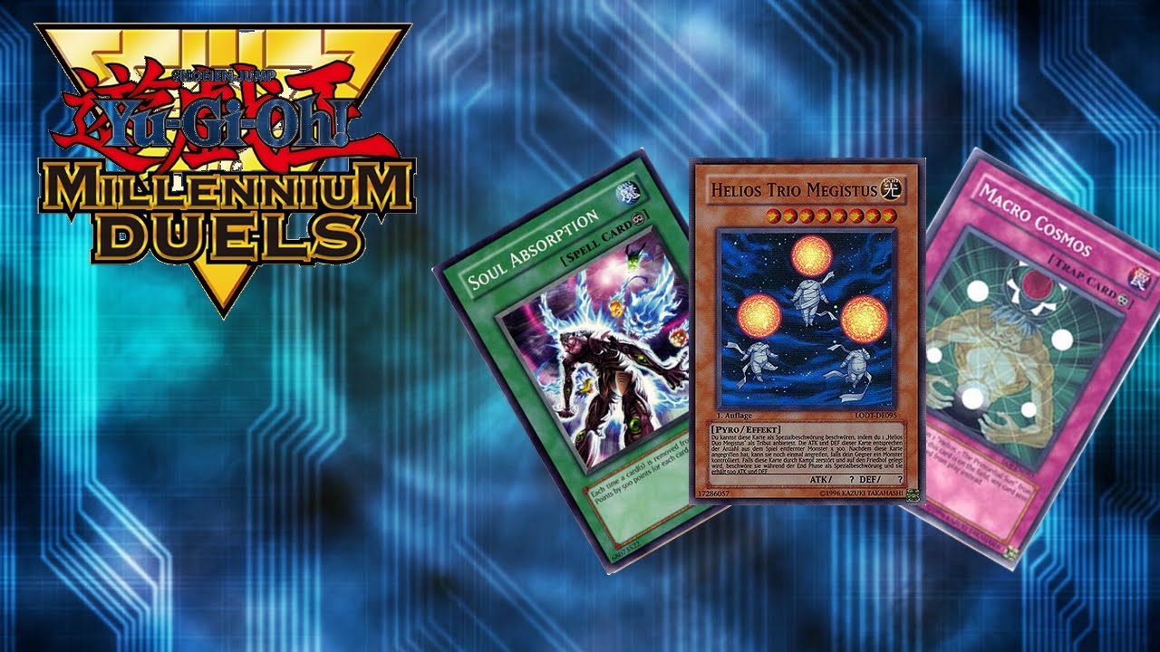 Yu-Gi-Oh Millennium Duels | Deck Hélios - YouTube