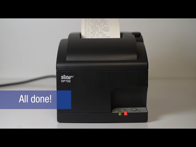 Monochrome Receipt Printer Star Micronics SP742ML Dot Matrix Printer ...