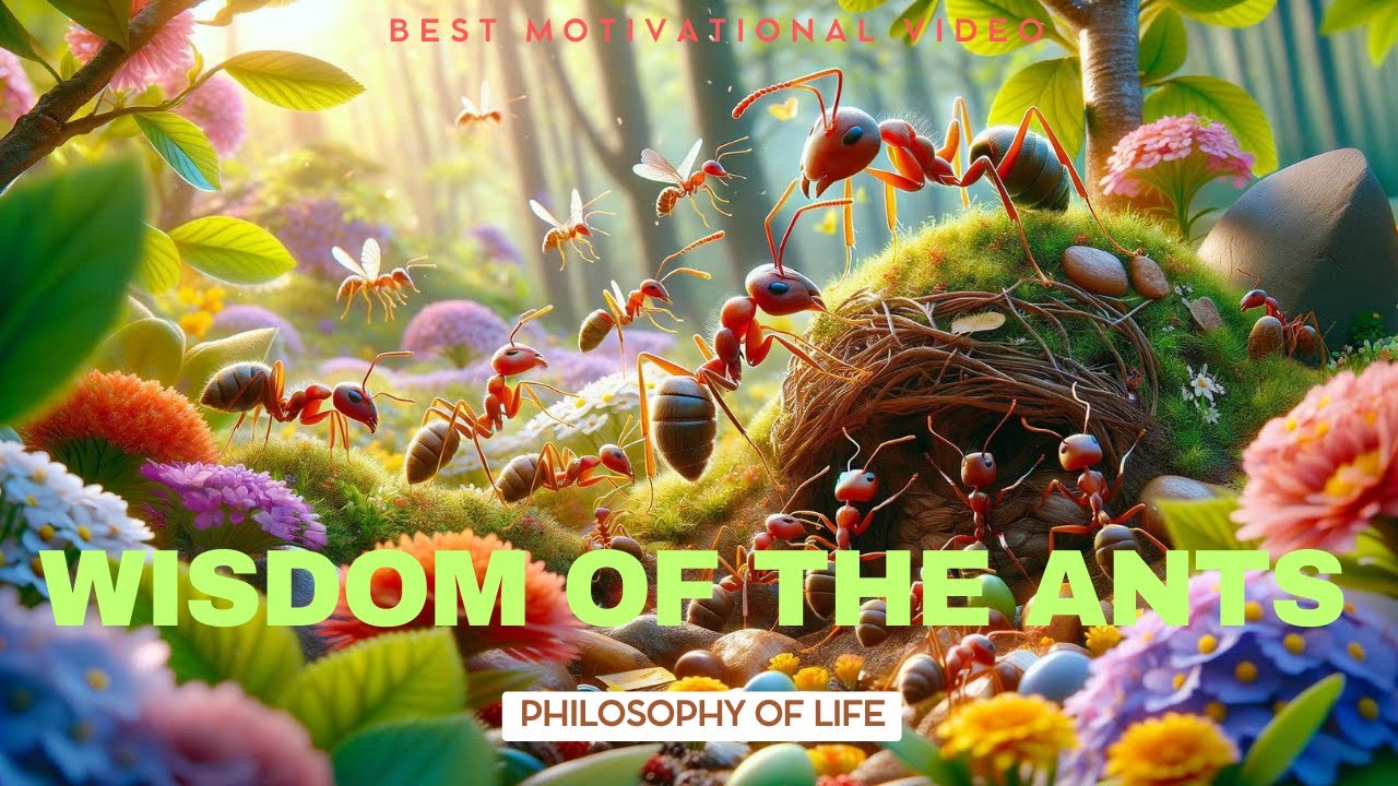 Wisdom Of The Ants - Best Motivational Video｜From small to great ...