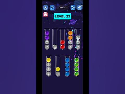 "Ball Sort Puzzle Game | All Levels Walkthrough | Level [23] Full ...