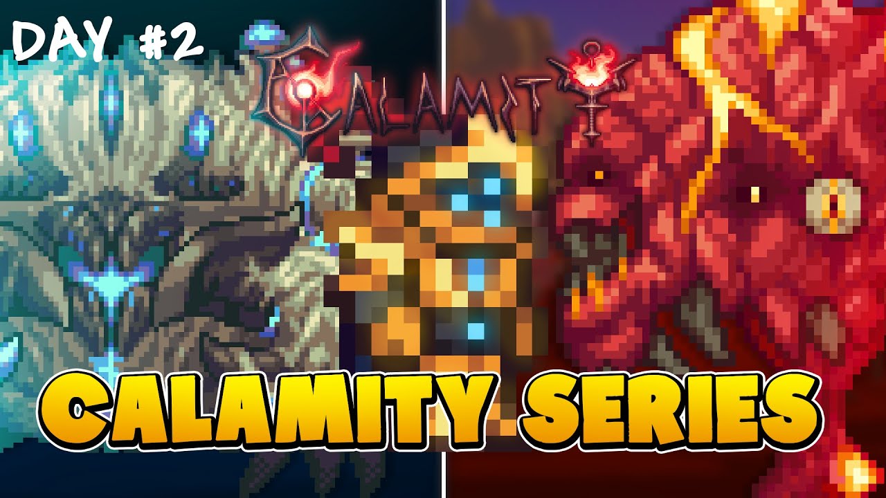 Ngeburu The Perforators - DAY 2 Terraria Calamity Series - YouTube