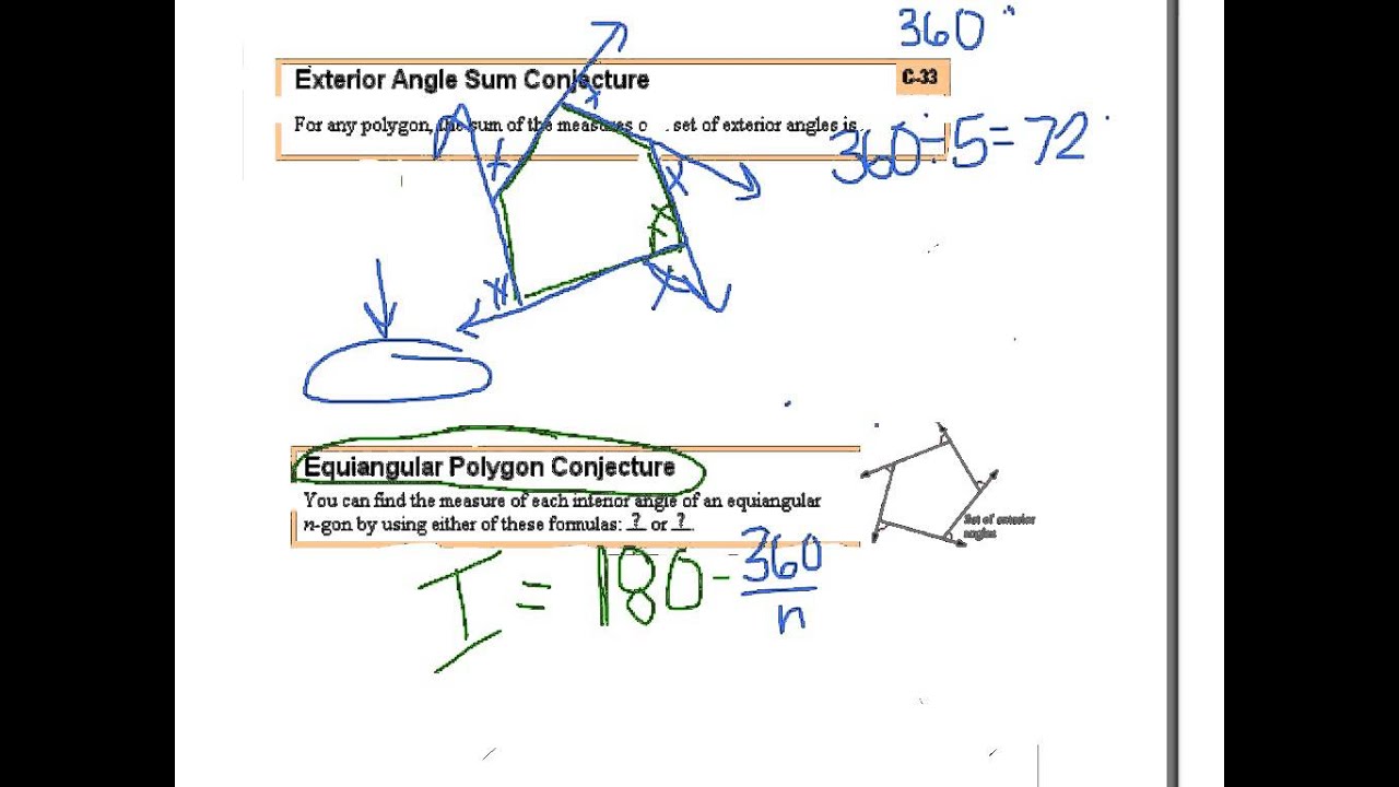 Discovering Geometry lesson 5.2 #10,11 - YouTube