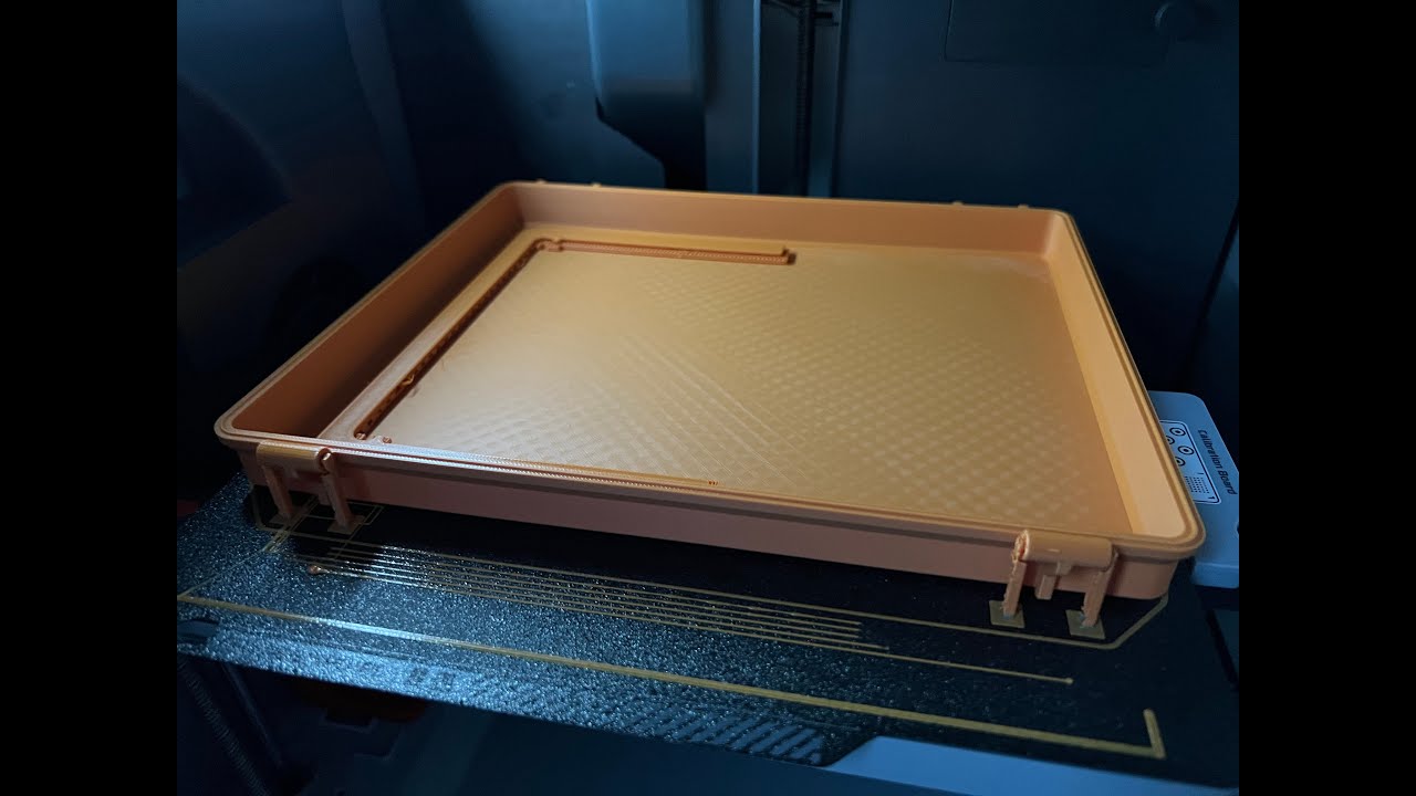 Bambu Lab X1-Combo - Timelapse - Car box lid - YouTube